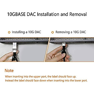 QINIYEK 10G SFP+ DAC Twinax Cable 0.5M (1.6ft), Direct Attach Copper(DAC) Passive Cable, Compatible with Cisco SFP-H10GB-CU0.5M, Ubiquiti UniFi, Supermicro, Netgear, Mikrotik,1 Pack