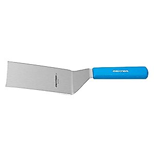 Dexter-Russell S286-6H-PCP Sani Safe Hamburger Turner 6" x 3" High Heat, Blue