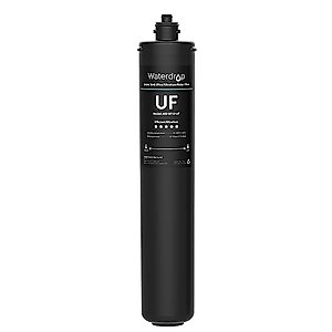 Waterdrop RF17-UF 0.01 Micron Water Filter, 24K Gallons High Capacity, Reduces Lead, Chlorine, Bad Taste & Odor, Replacement for Waterdrop Under Sink Water Filtration system