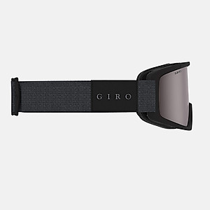 Giro Blok Ski Goggles - Snowboard Goggles for Men & Youth - Black Mono Strap with Vivid Onyx Lens