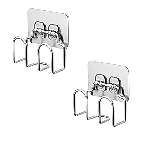 chenyesun 2 PCS of Wall Mount Pot Lid Holder ,Stainless Steel Stainless Steel Pot Pan Lid Cover Cutting Board Holder, Pan Lid Organizer Pot Hangers for Kitchen ,Bathroom, Cabinets