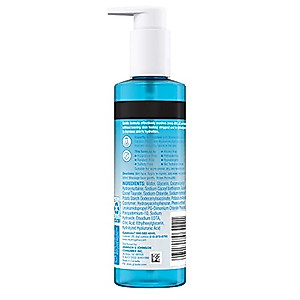 Neutrogena Hydro Boost Fragrance-Free Hydrating Facial Gel Cleanser with Hyaluronic Acid, Daily Foaming Face Wash Gel & Makeup Remover, Lightweight, Oil-Free & Non-Comedogenic 7.8 fl. oz