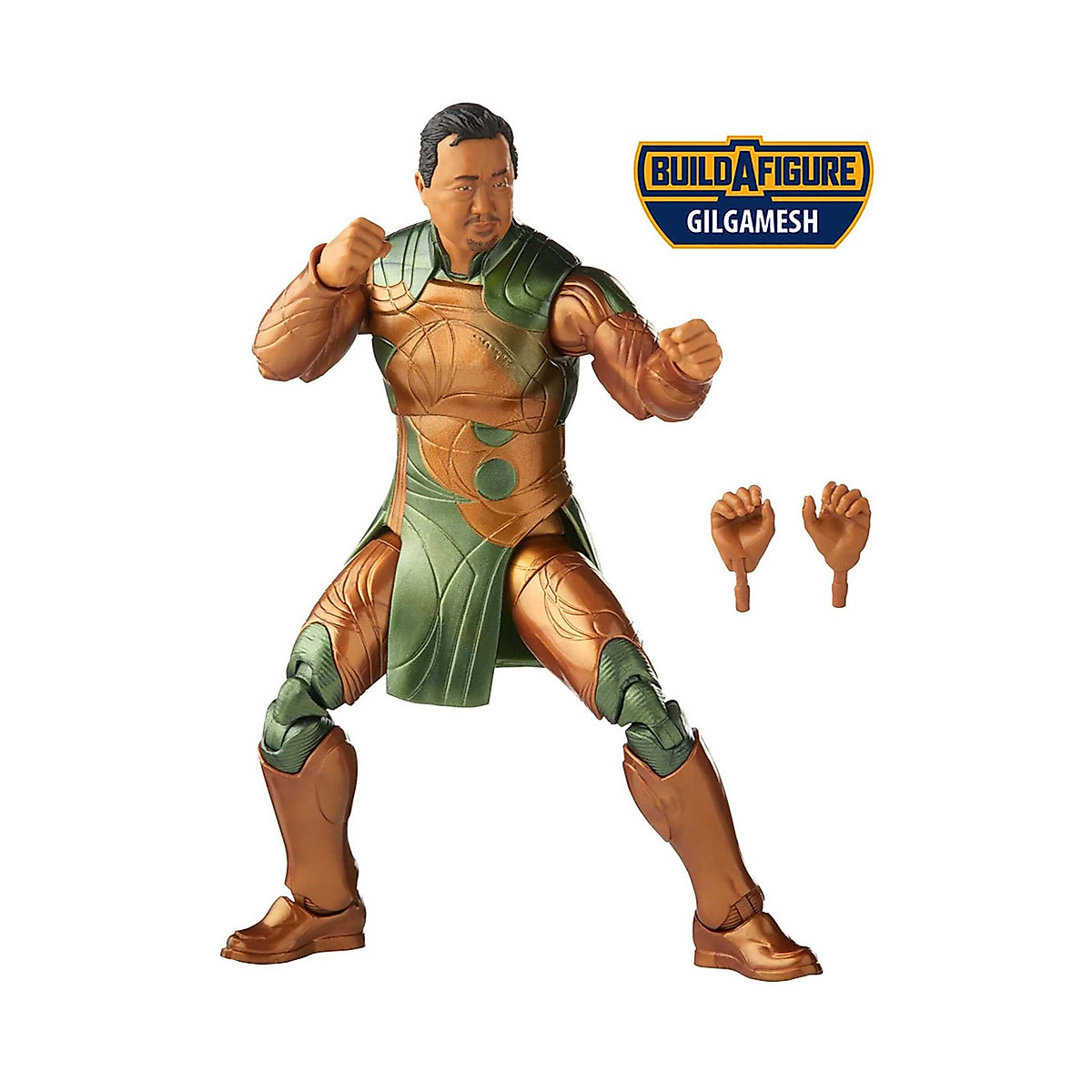 Marvel Hasbro Legends Series The Eternals 6-Inch Action Figure Toy Kingo, Movie-Inspired Design, Includes 4 Accessories, Ages 4 and Up