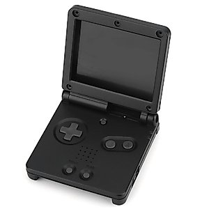 Replacement Housing Shell for Gameboy Advance GBA SP, Game Case Cover Game Repair Part Black