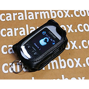 Black Leather Case for Viper 7944V Remote Systems
