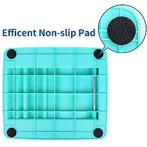 Slant Board, Calf Stretcher Ankle and Foot Incline Board for Stretching Tight Calves or Plantar Fasciitis Adjustable 4 Level (330 lb Capacity), Strength Training Equipment Leg Machines