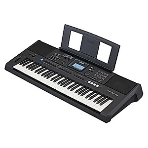 Yamaha, 61-Key Portable Keyboard (PSRE473), Black