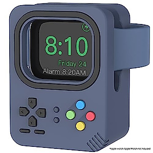 Yungluner Stand Charger Stand Durable Silicone Non-Slip Charging Dock Wireless Charger Station Accessory