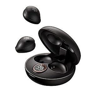 Xmenha Wireless Smallest Invisible Earbuds Hidden Discreet for Work Bluetooth Invisible Hidden Headphones Mini Micro Sleep Tiny Earbuds Small Ear Canals Sleepping Buds Sleep Ear Buds Side Sleepers