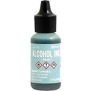 Tim Holtz Adirondack Aqua Alcohol Ink-Lights, 0.5oz, Multi-Colour