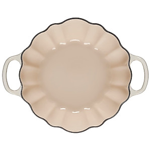 Le Creuset Enameled Cast Iron Figural Pumpkin Cocotte, 4 qt., Meringue