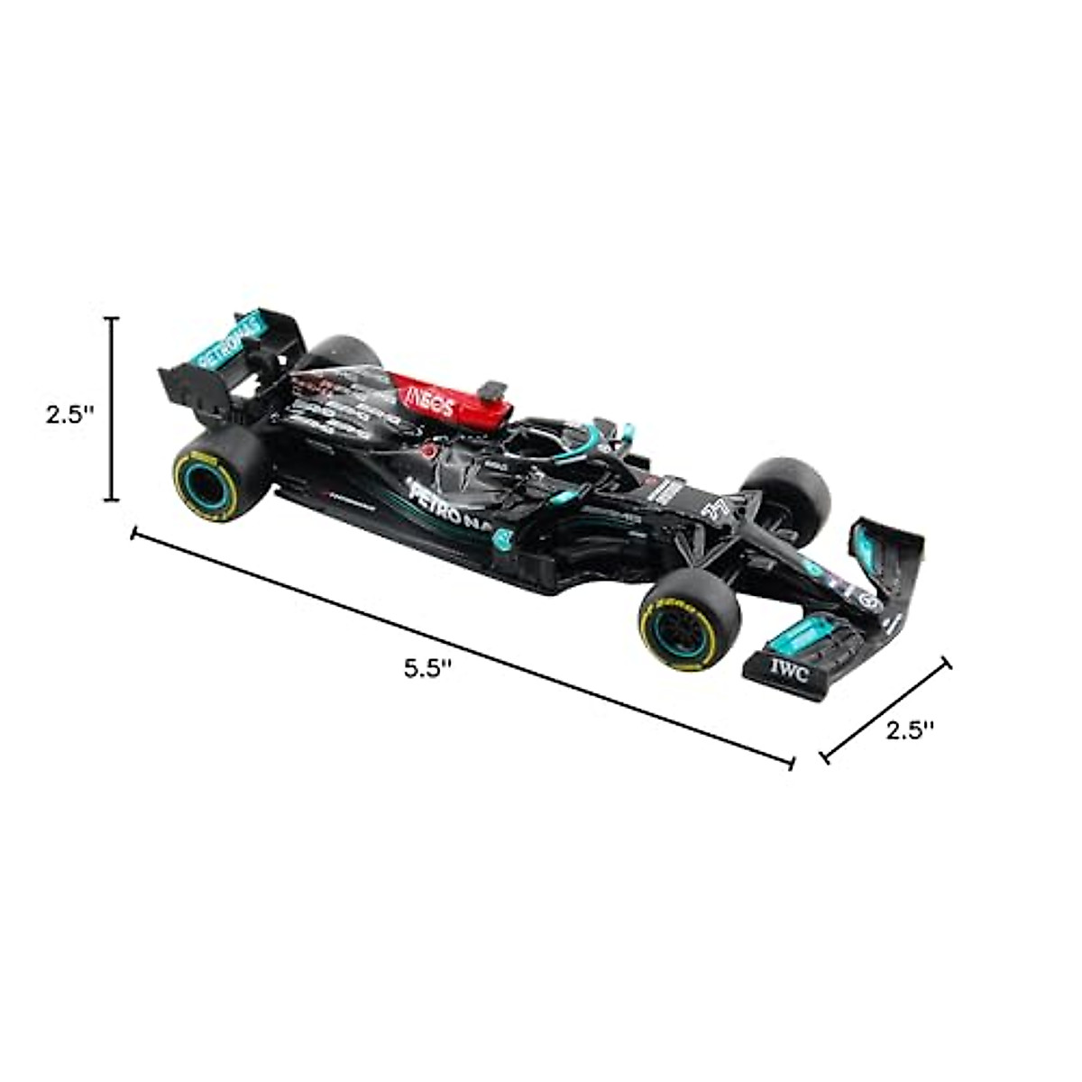 Bburago F1 W12 E Performance #77 Valtteri Bottas 2021 1/43 Diecast Model Car 38038
