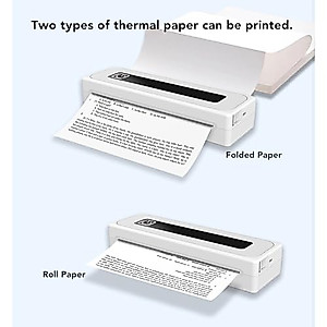 YDuupxe Bluetooth Thermal Printer Multifunctional Portable Thermal Inkless Mobile Printer