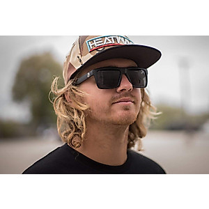 Heat Wave Visual Vise Sunglasses in Black