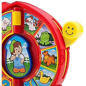 Fisher-Price Little People Toddler Learning Toy, See 'n Say The Farmer Says, Interactive-Game with Music Sounds and Phrases Ages 18+ Months