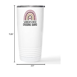 CafePress Crossing Guard Ap 16 Oz Stainless Steel Travel Mug 20 oz. Insulated Stainless Steel Coffee Tumbler