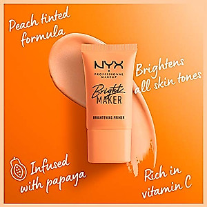 NYX PROFESSIONAL MAKEUP Bright Maker Brightening Primer, Vegan Face Primer