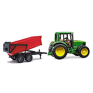 Bruder 09820 John Deere 6920 with Tipping Trailer