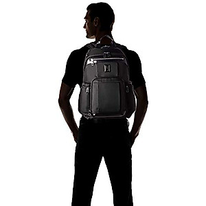 Travelpro Platinum Elite Business Laptop Backpack, Fits up to 17.5 Inch Laptop, Work, Travel, Men and Women, Shadow Black