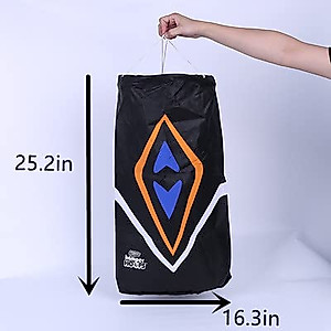 Basketball Hoop Laundry Hamper-Over The Door 2 in 1 Hanging Basketball Hoop Or Laundry Hamper Boys & Girls Room Decor - Fun Gift for teenagers