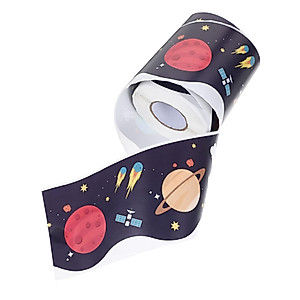 1 Roll Border Trim Wear-resistant Border Sticker School Decors Bulletin Board Trim Decorative Border Sticker Festival Accessories Border Paper Classroom Borders for Bulletin Board