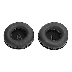 Ear Cushions Compact Size Artificial Leather 60MM Headphone Earpad Easy to Install for Home Office Earphones 2.4in Earphones