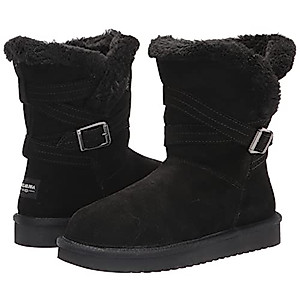 Koolaburra by UGG Women's Delene Short Boot, Black, Size 10