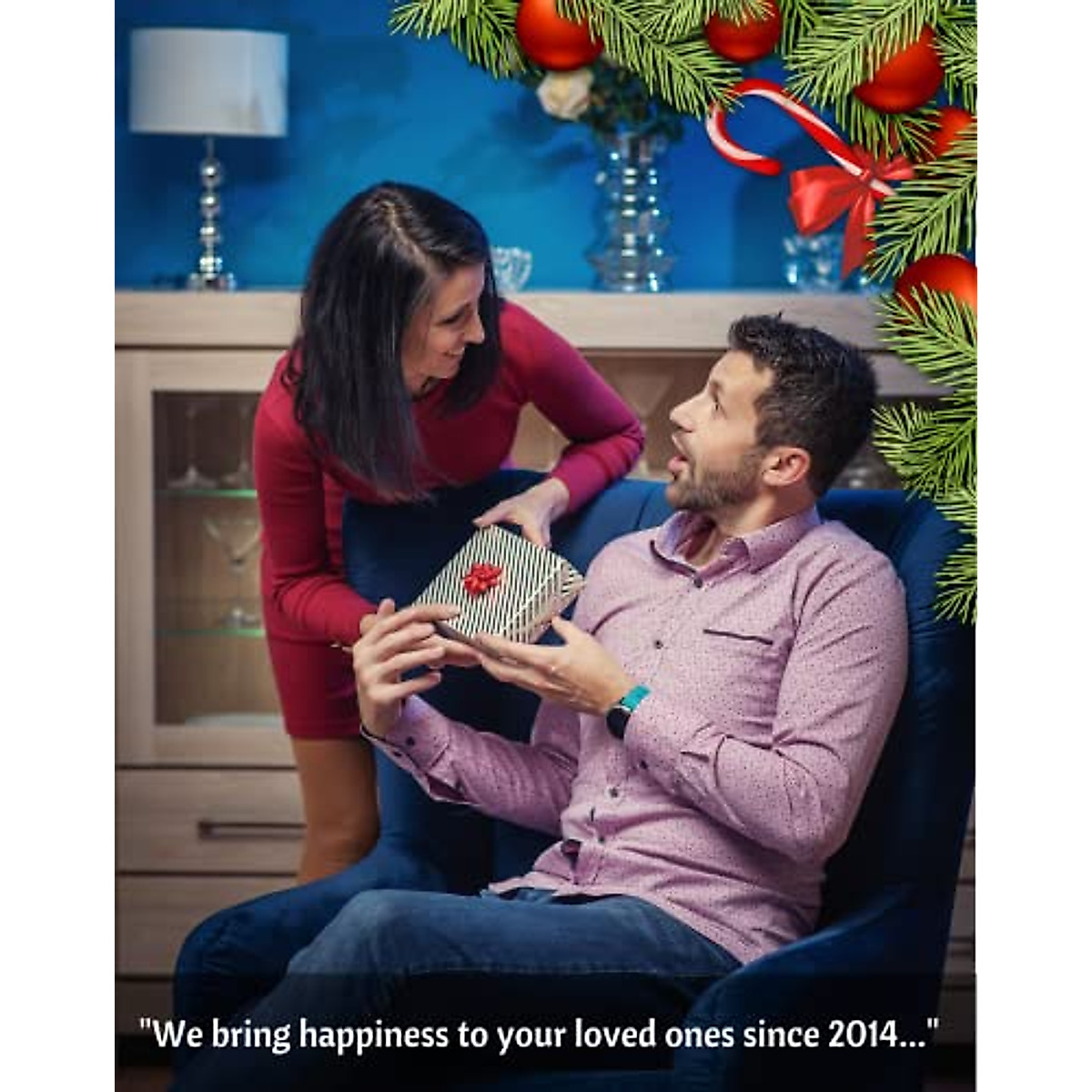 Gifts for Men Dad, Christmas Stocking Stuffers, Whiskey Stones, Unique Gift for Father, Birthday Ideas for Him Boyfriend Husband Grandpa, Cool Gadgets Presents