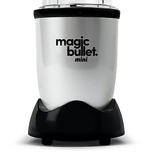 Magic Bullet® Mini 14 oz. Compact Personal Blender Silver/Black