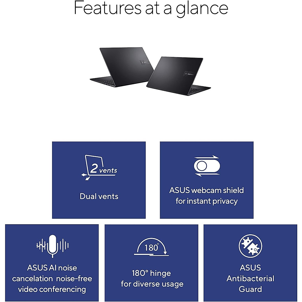 ASUS 2023 Newest Vivobook 16 Laptop, 16” WUXGA (1920x1200) 16:10 Laptop, Intel Core i5-1235U CPU, 8GB RAM, 512GB SSD, Intel UHD Graphics, Wi-Fi, Business & Student, Windows 11 Home, with Laptop Stand