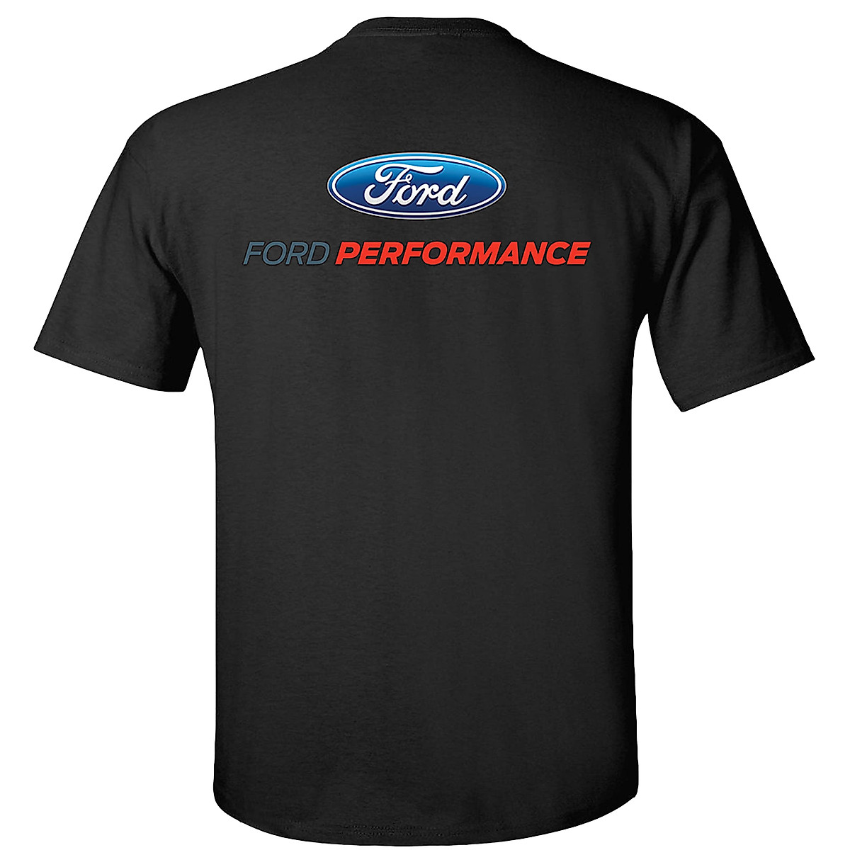 Fair Game Ford Performance Logo T-Shirt GT Racing Design Mustang Mach 1-Black-XL