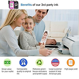 Cartlee Remanufactured Ink Cartridges Replacement for Canon 260 and 261 Ink Cartridges for Canon TS6420 Ink Cartridges for Canon Ink 260xl 261 Cartridges for Canon TS6400 Ink Cartridges PG-260 TS5320