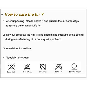 Real Fur Blanket Throw for Couch Tan Fur Throw Blanket - Fuzzy Fluffy Super Soft Furry Plush Decorative Comfy Shag Thick Sherpa Shaggy Throws and Blankets for Sofa, Bed, 76x80 inches