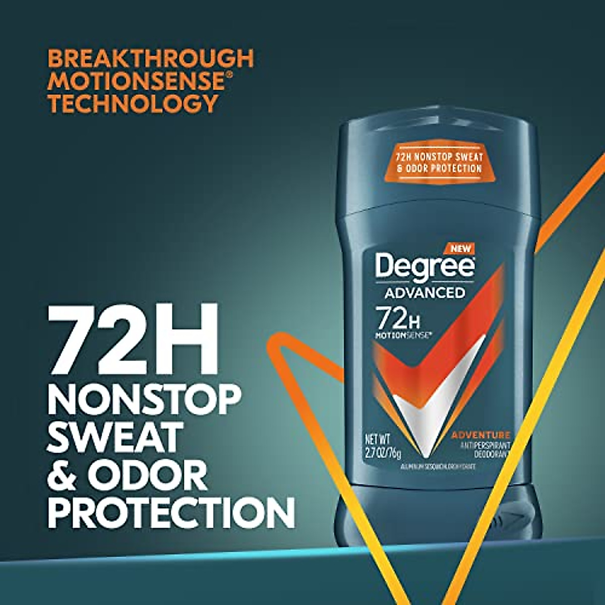 Degree Men Antiperspirant Deodorant Adventure Freshness and Odor ...