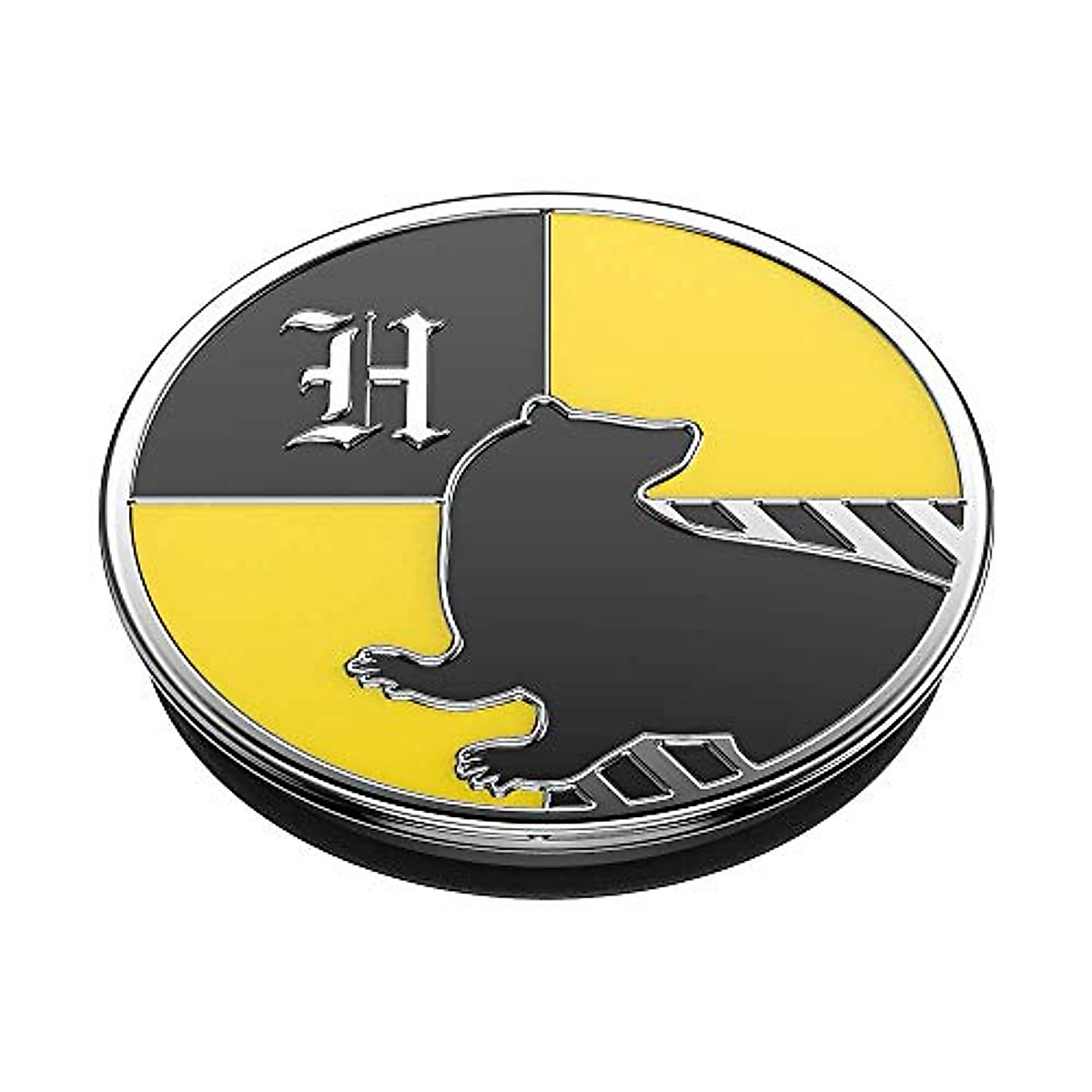 ​​​​PopSockets Phone Grip with Expanding Kickstand, PopSockets for Phone - Enamel Hufflepuff