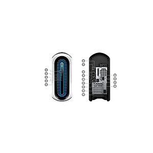 Dell Alienware Aurora R12 Gaming Desktop (2021) | Core i5-8TB HDD + 1TB SSD - 64GB RAM - RTX 3060 | 6 Cores @ 4.4 GHz - 11th Gen CPU - 6GB GDDR6 Win 10 Home (Renewed)