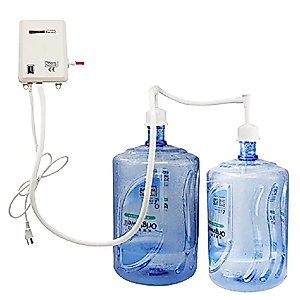 UD Bottled Water Dispenser Pump System Food Grade Self priming 110V 1GPM Suitable for Coffee Brewer Ice Maker Refrigerator Double tube 9inchinch x 4.6inchinch x 3inchinch