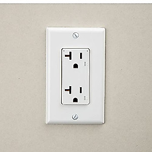 ConnectSense Smart In-Wall Outlet, WiFi Connected Electrical Smart Wall Socket That's Compatible With Amazon Alexa, Apple HomeKit Siri and Google Assistant (15A)