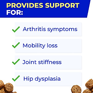 PAWFECTCHEW Pawfect Mobility - Glucosamine Treats for Dogs - Hip & Joint Health Supplement Chews w/Omega-3, Chondroitin, MSM - Made in USA - Joint Pain Relief - Hip & Joint Care - 120ct