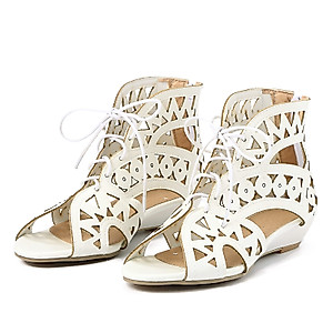 ZHOUXINGB Sneakers for Women, Trendy Sandals for Women 2022 Strappy Sandals Zipper Back Sneakers Steel Toe Shoes Purple Slippers Vacation Summer Sandals for Women Wedge