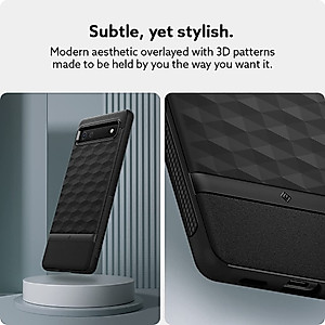Caseology Parallax Compatible with Google Pixel 6a Case 5G (2022) - Matte Black