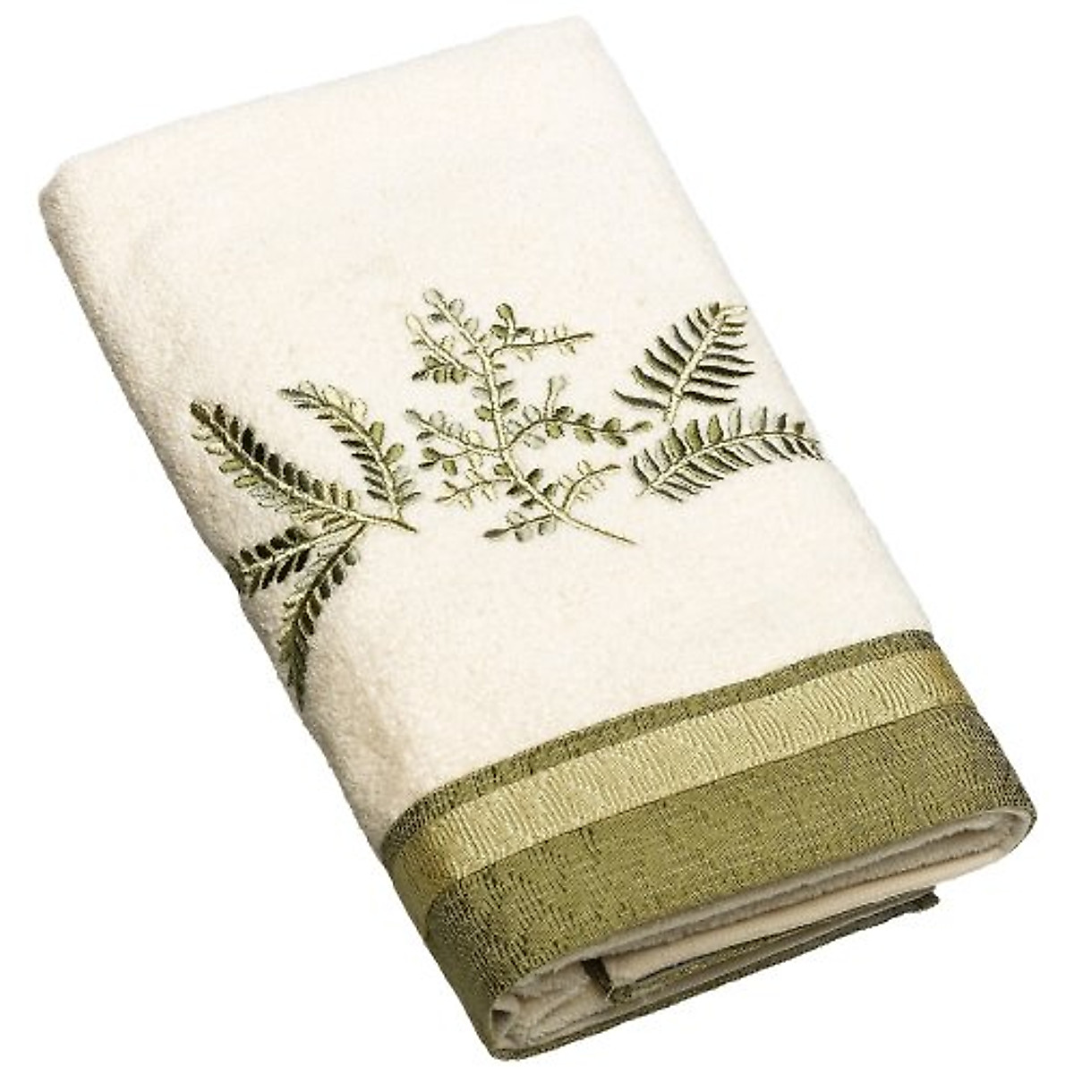 Avanti Linens Greenwood Hand Towel, Ivory,17372IVR