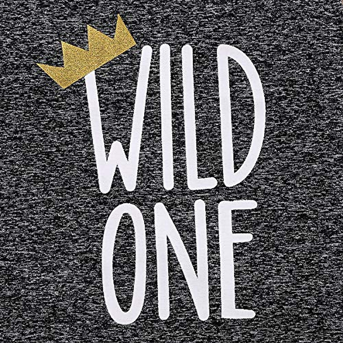 Viworld Wild One Romper Baby Boy 1st Birthday Button Solid Bodysuit One Piece Jumpsuit Outfits Clothes (Autumn & Winter Style, 12-18 Months)