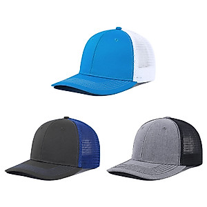 Crazy Era kozinu Unisex Trucker Hats Blank Mesh Snapback Hats Sport Plain Baseball Caps Adjustable Fitted Hat