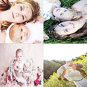 DECORA 36 Yards Artificial Gold Leaf Ribbon Trim for Wreath Making and Christmas Gift Wrapping Wedding Decoration