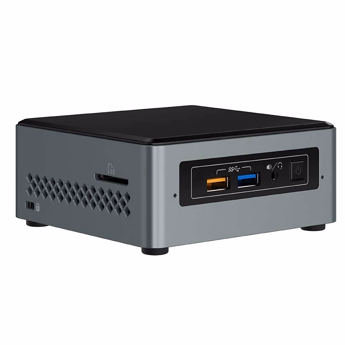 Intel® NUC 6 Essential Mini PC - Celeron, 2GB RAM, 32GB eMMC, Windows 10