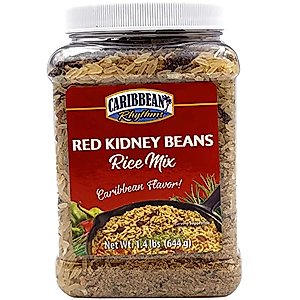 Caribbean Rhythms Red Kidney Beans Rice Mix, 1.4 lb.