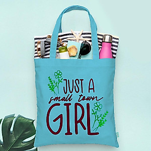 SPHENNE Canvas Tote Bag (Sky Blue)