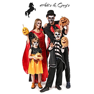 ADIS&GUYS Face Painting Kit For Kids - 20 Water Based, Quick Dry, Non-Toxic Sensitive Skin Paints, 3 Glitters, 2 temporary hair chalks combs, 3 Paint Brushes, 40 Stencils, 2 Tattoos Sheets , Face Painting Book 20 Face Paint kit 20 Face Paint kit