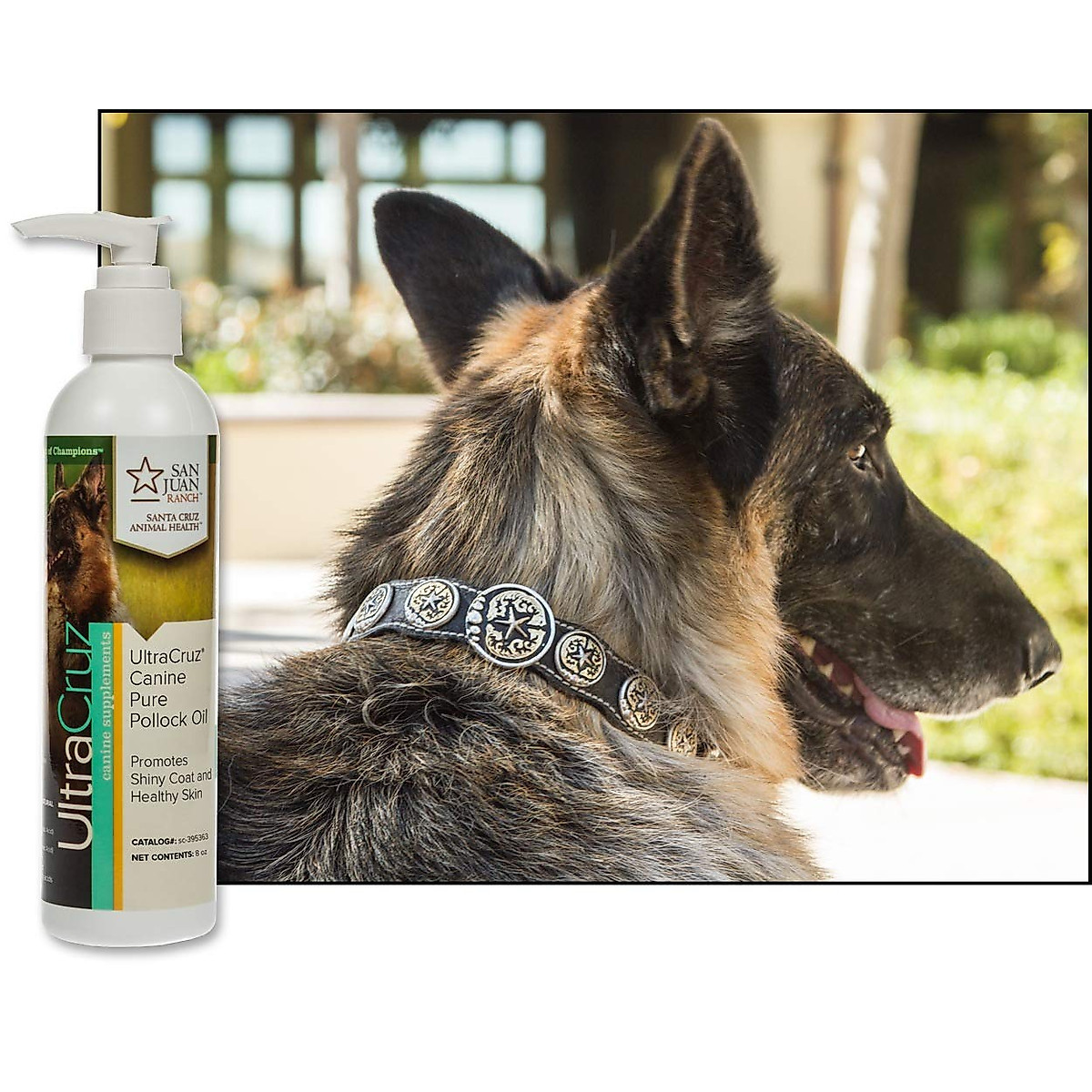 UltraCruz - sc-395363 Canine Pure Pollock Oil Supplement for Dogs, 8 oz